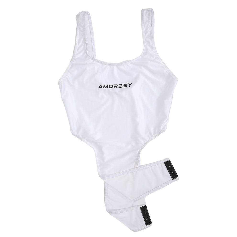 Ravelle Ultra High-Leg Snap-Crotch Bodysuit Top – AMORESY